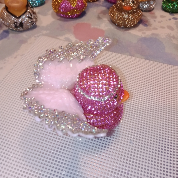 Taz's Trays | Accents | New Custom Made Bling Angel Ducks For J33p ...